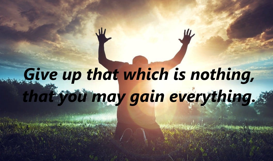 Give Up Your Nothings – The Soul Sower